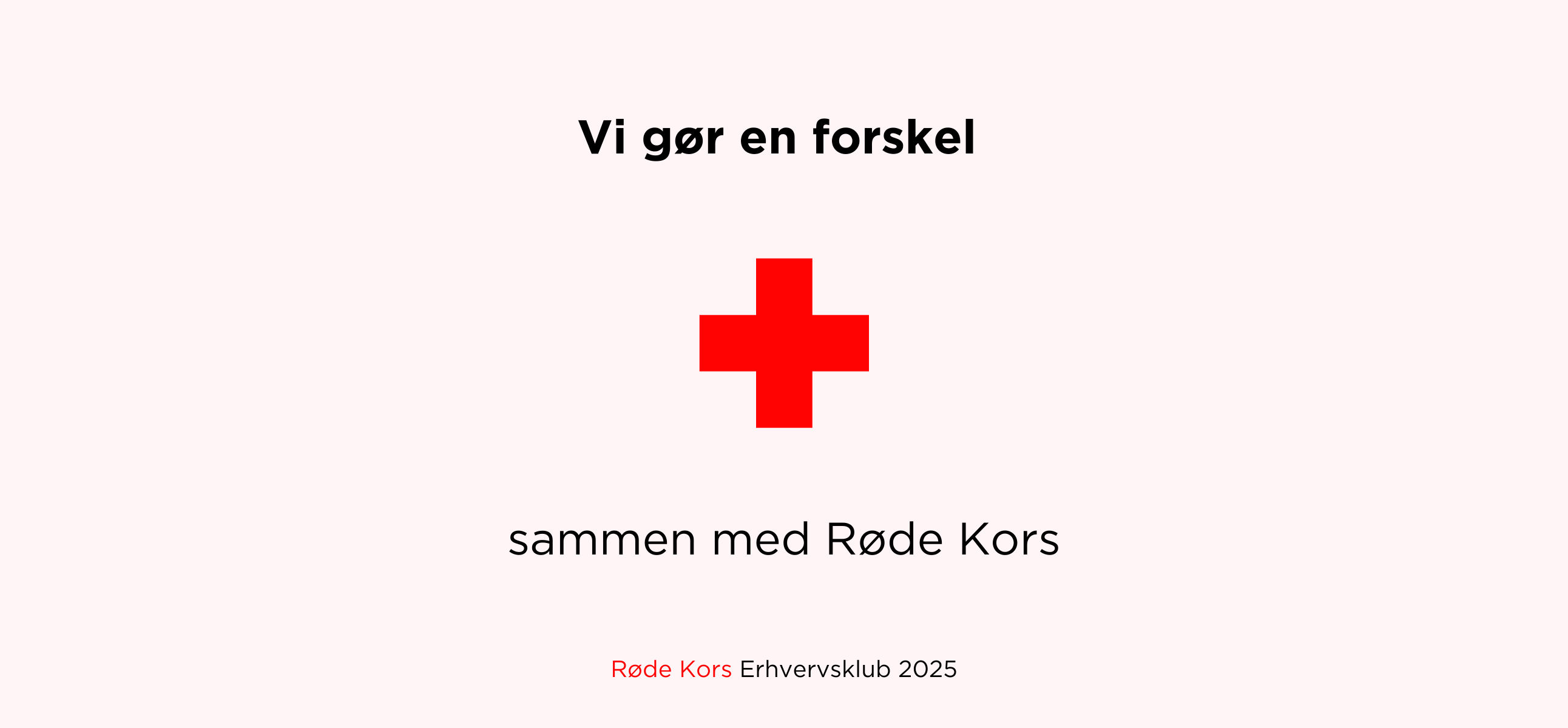 DMR støtter Dansk Røde Kors - DMR A/S - dmr.dk