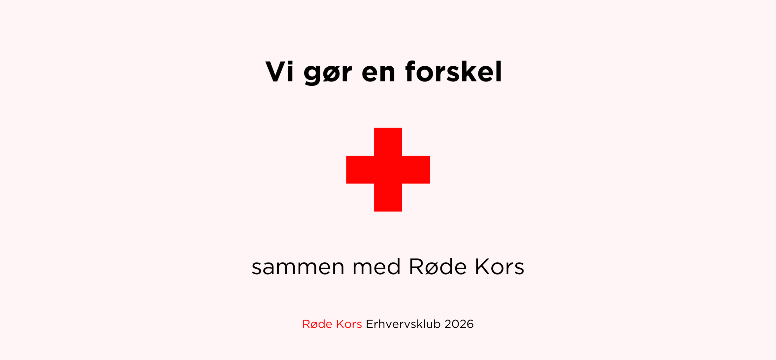 DMR støtter Dansk Røde Kors - DMR A/S - dmr.dk